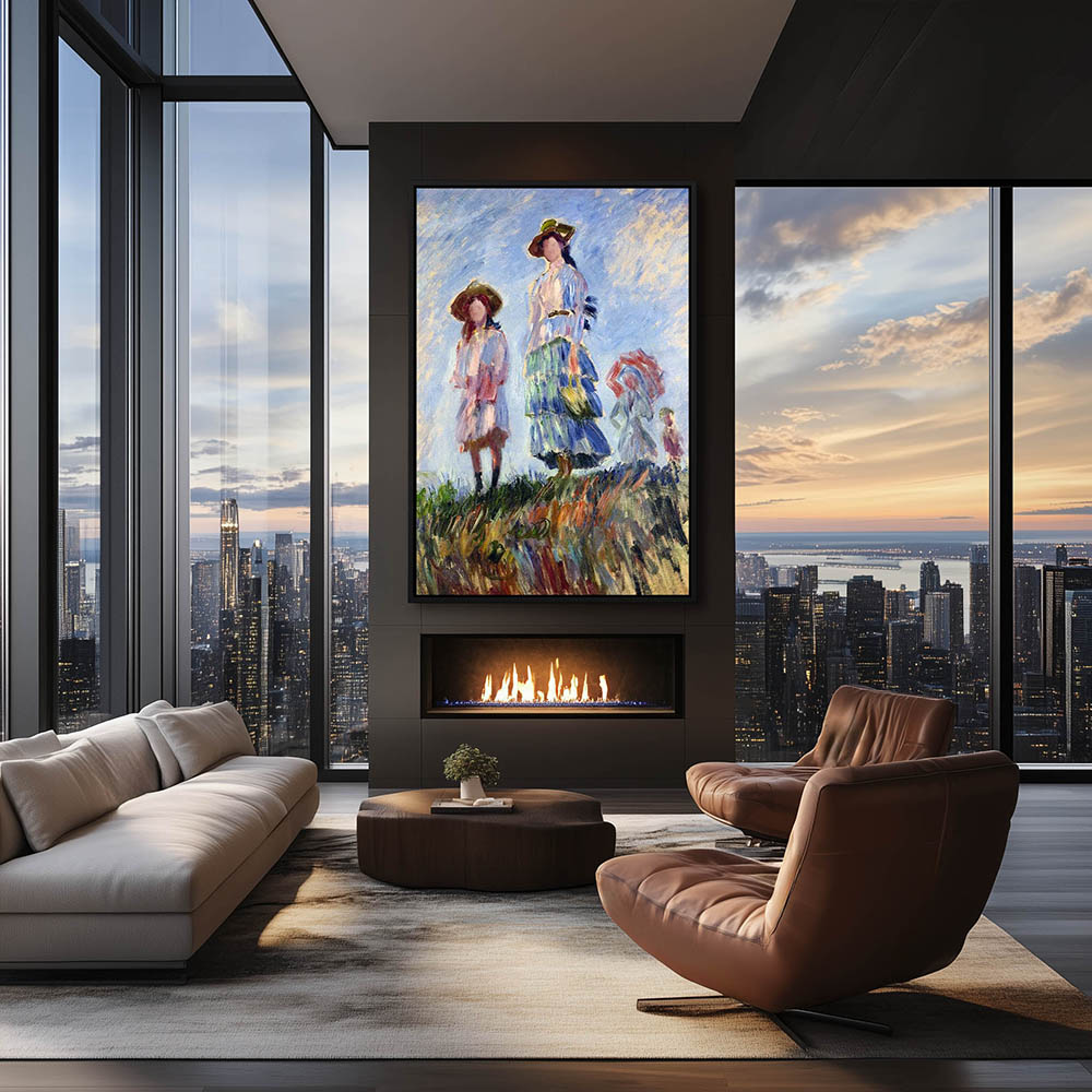 The Promenade study – Great Canvas Arts