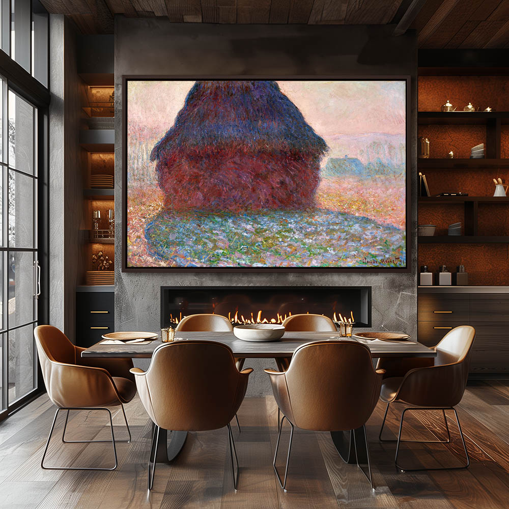 Grainstack in Sunshine – Great Canvas Arts