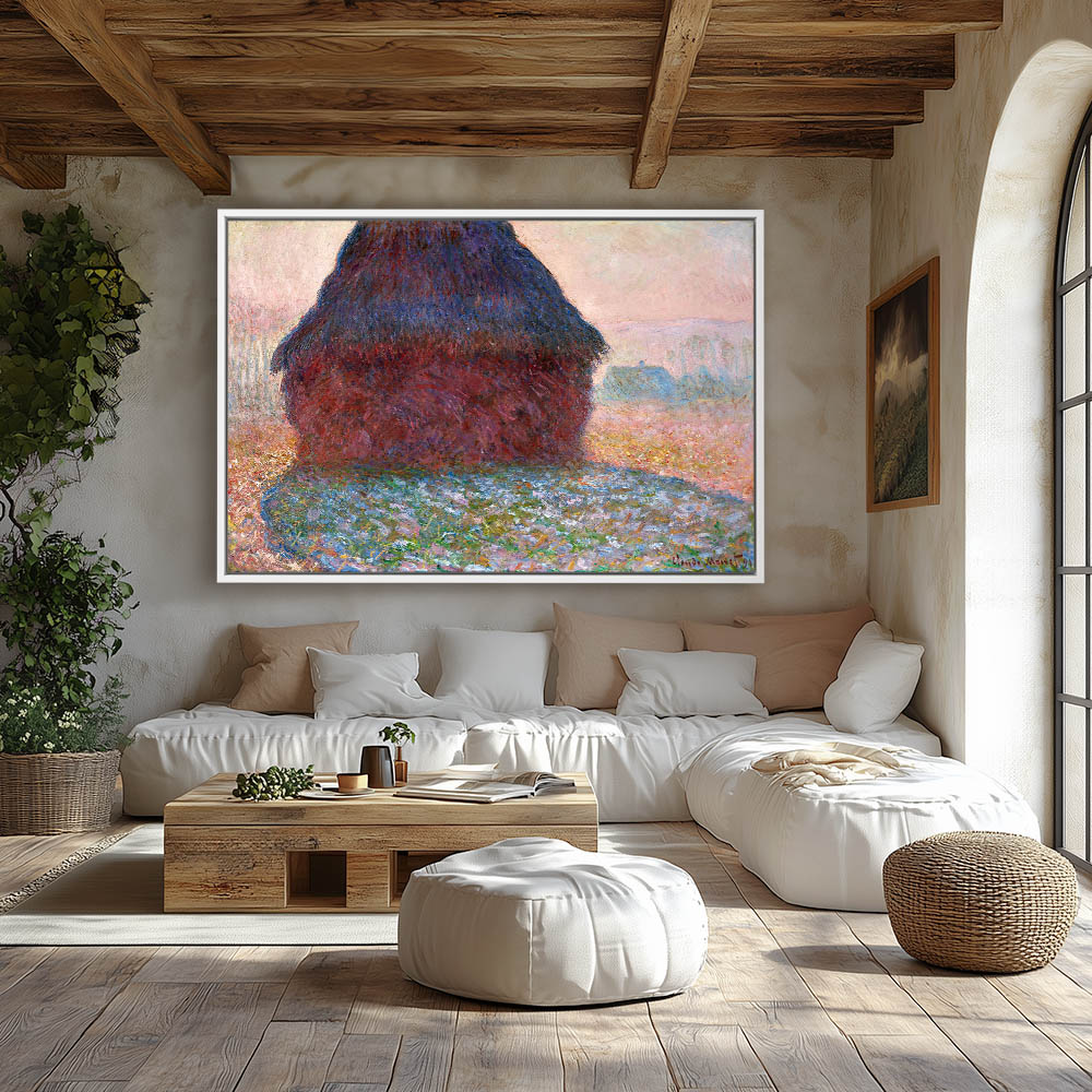 Grainstack in Sunshine – Great Canvas Arts