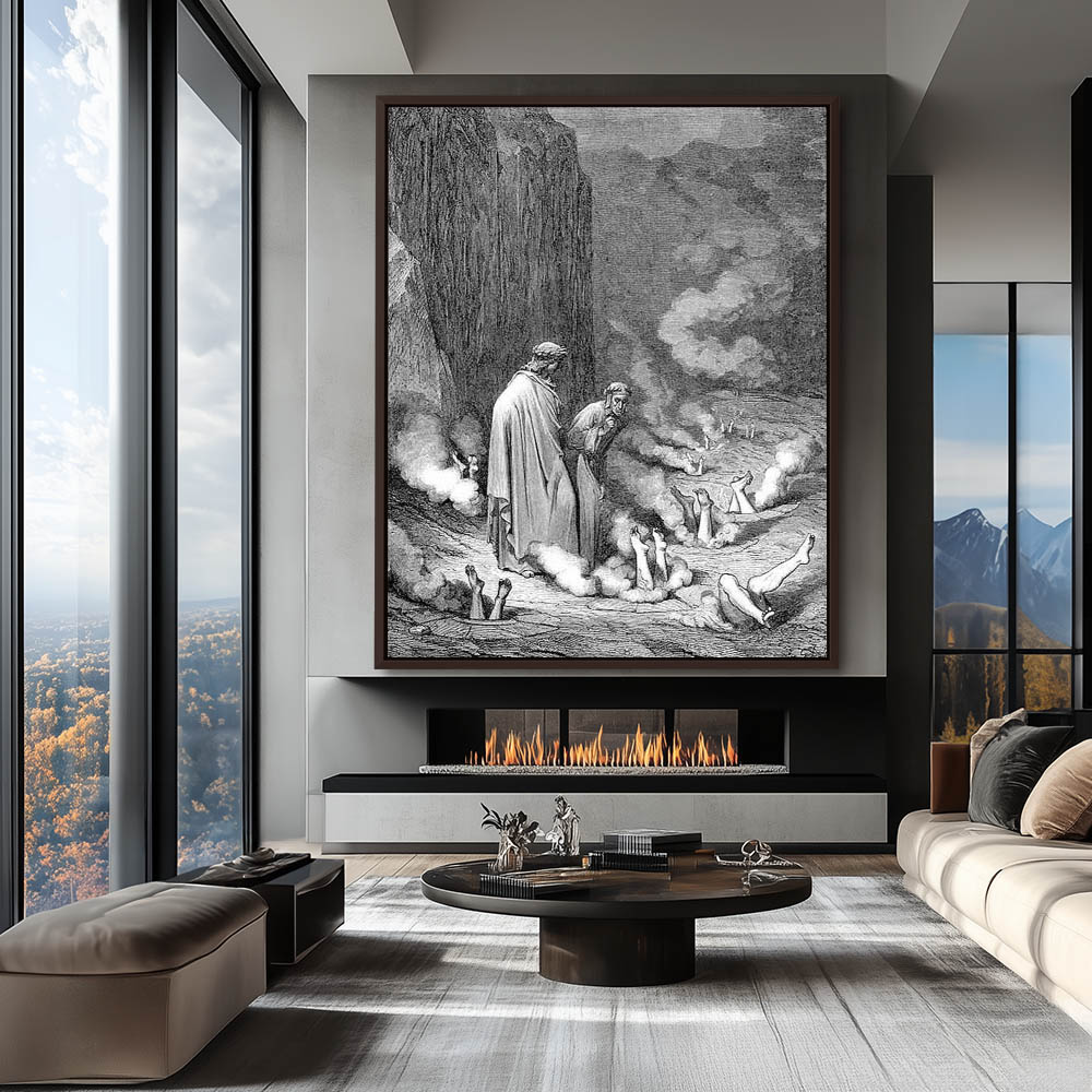 The Punishment of the Simonists – Great Canvas Arts