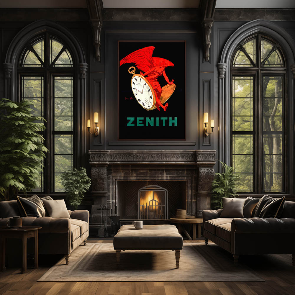 Zenith Watch Advertising Poster – Great Canvas Arts