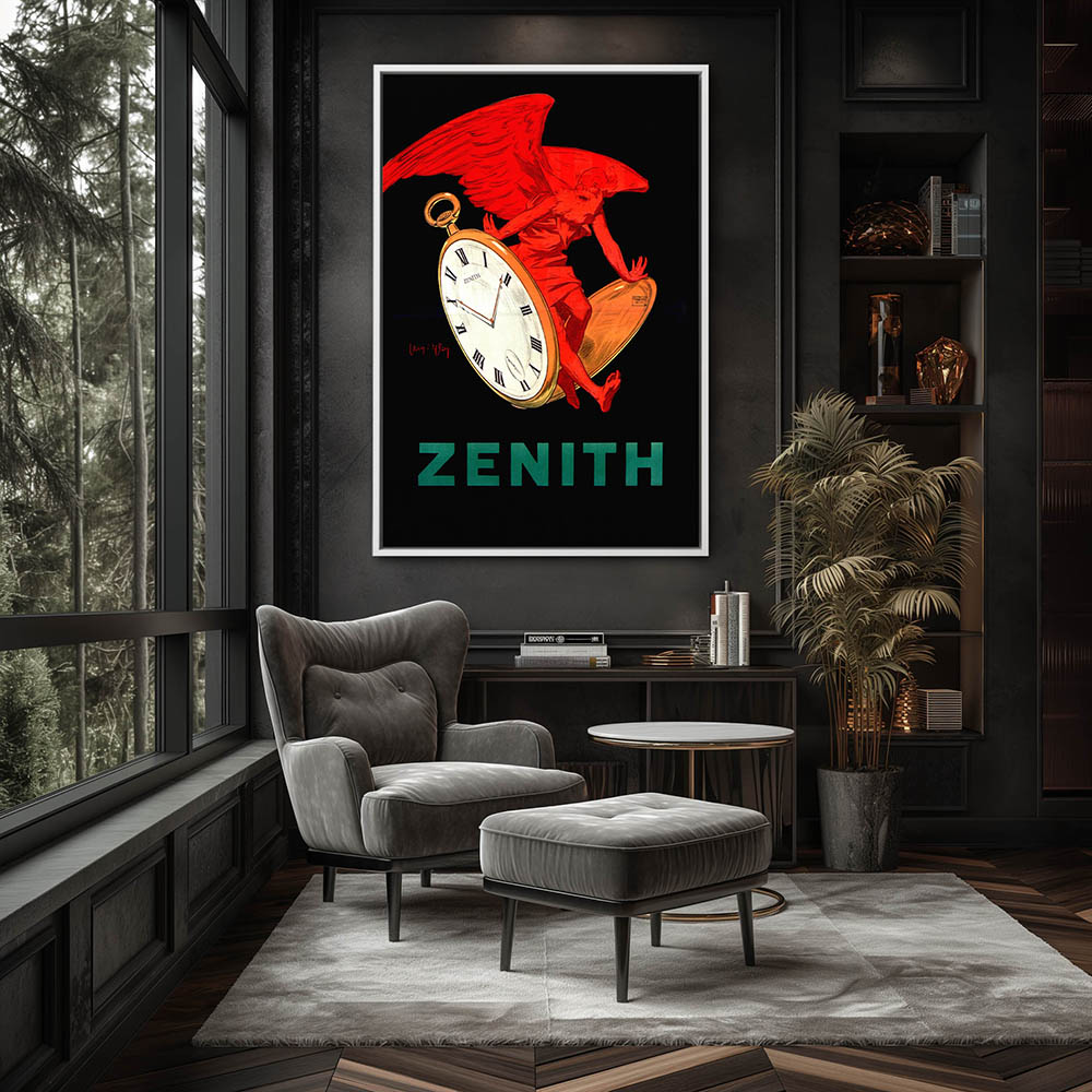 Zenith Watch Advertising Poster – Great Canvas Arts