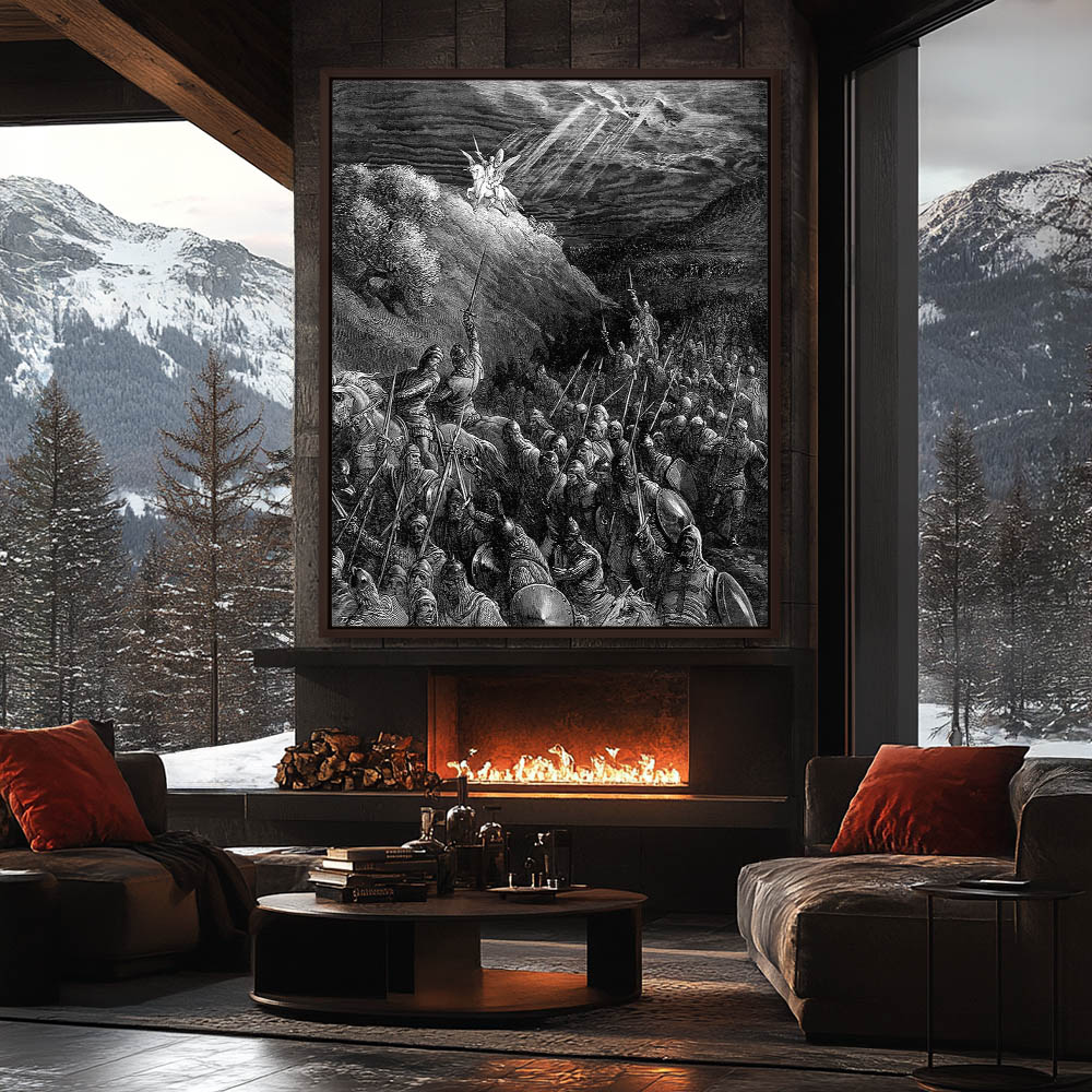 Apparition of St. George on the Mount of Olives – Great Canvas Arts