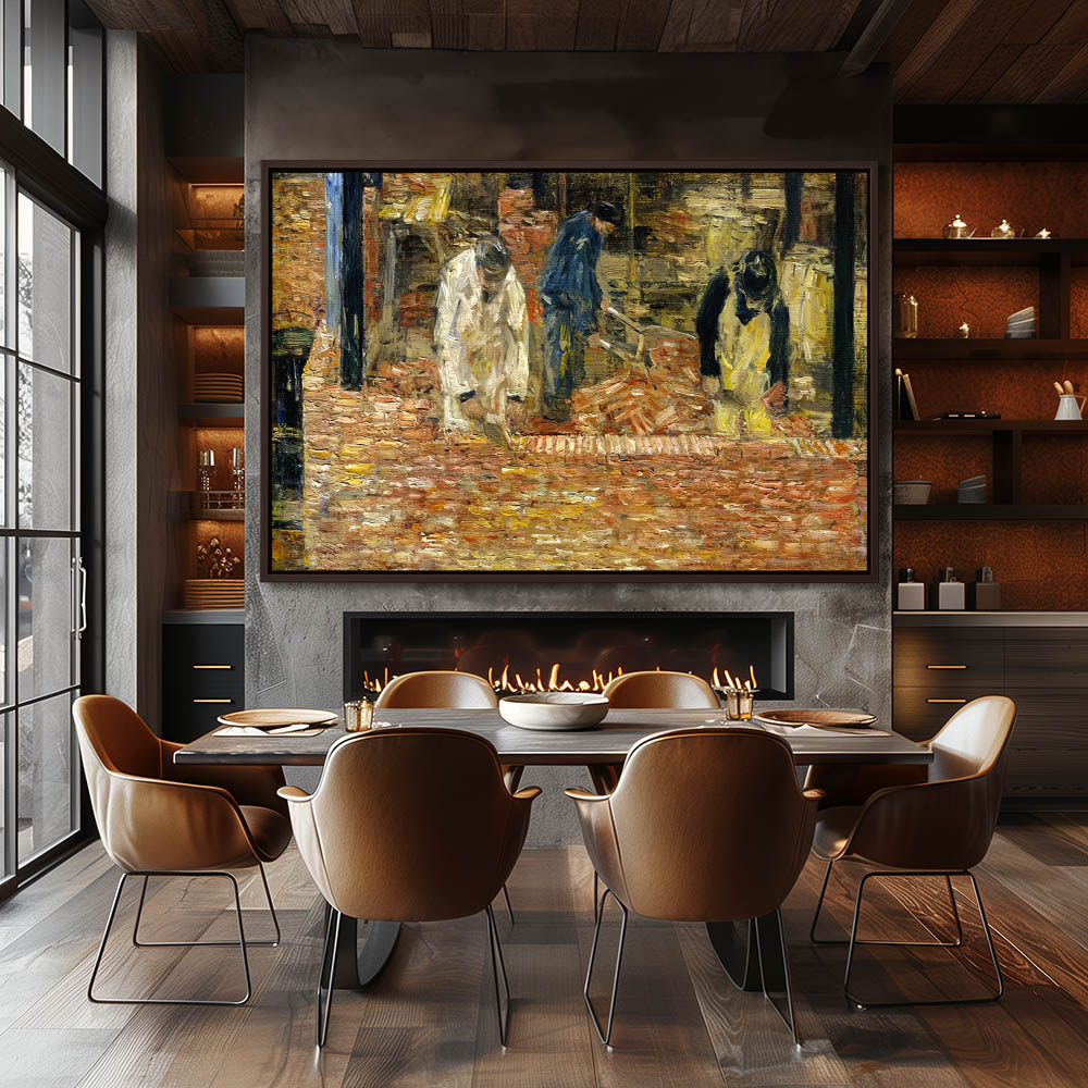 The Bricklayers – Great Canvas Arts