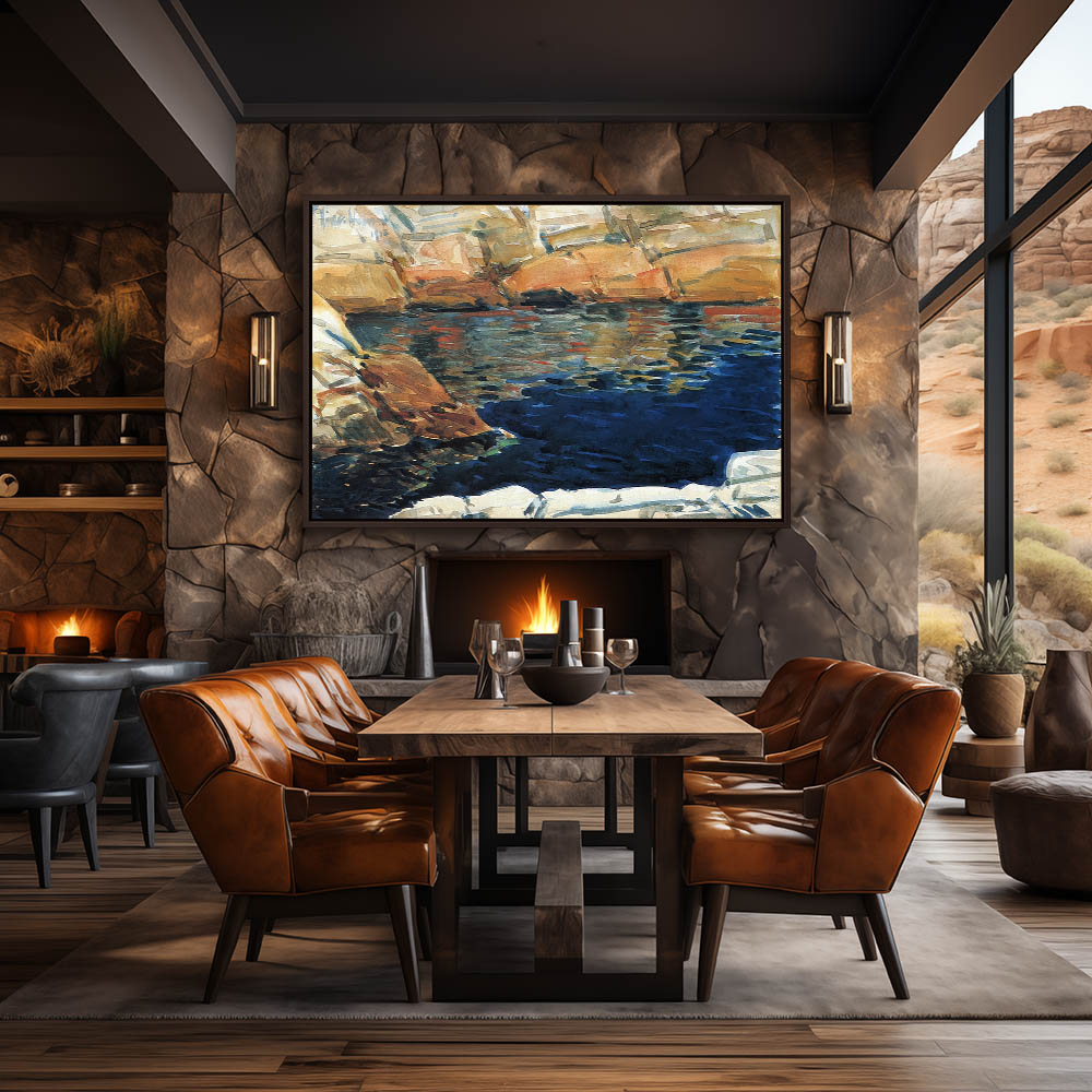 Looking into Beryl Pool – Great Canvas Arts