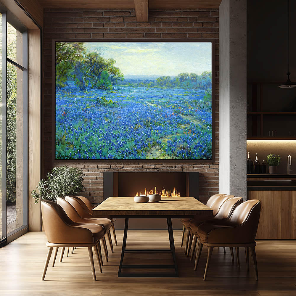 Bluebonnet Scene – Great Canvas Arts