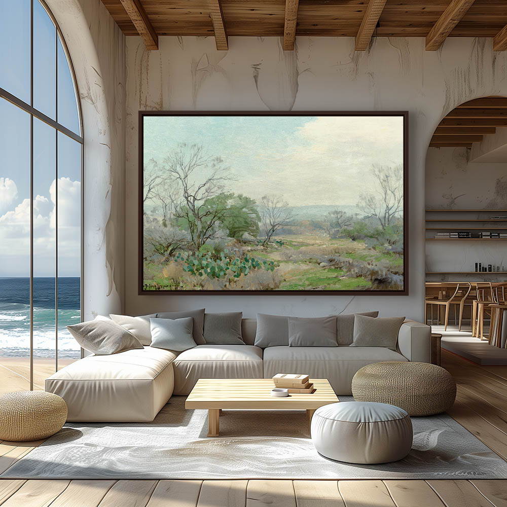 In the Mesquite Brush, South West Texas, – Great Canvas Arts