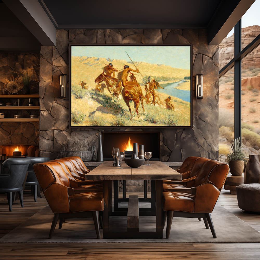 Episode of the Buffalo Gun – Great Canvas Arts