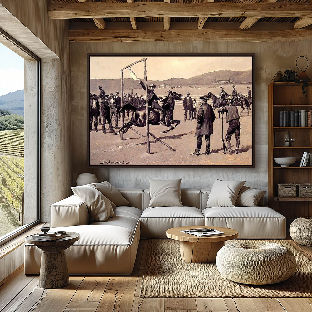 A Gander Pull – Great Canvas Arts