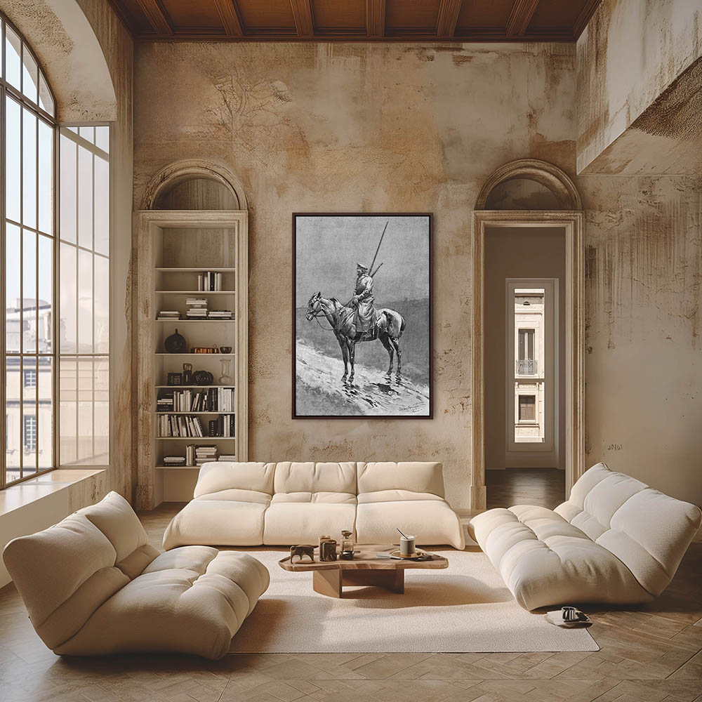 Cossack Picket on the German Frontier – Great Canvas Arts