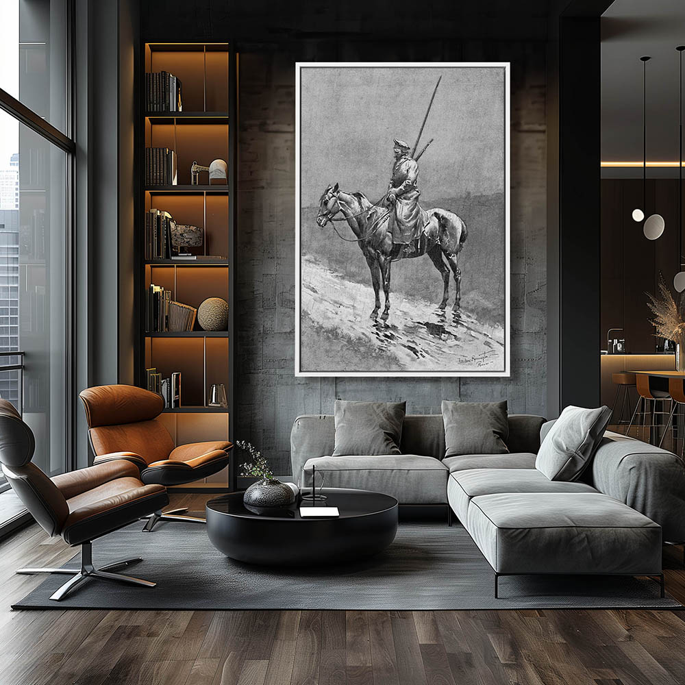 Cossack Picket on the German Frontier – Great Canvas Arts