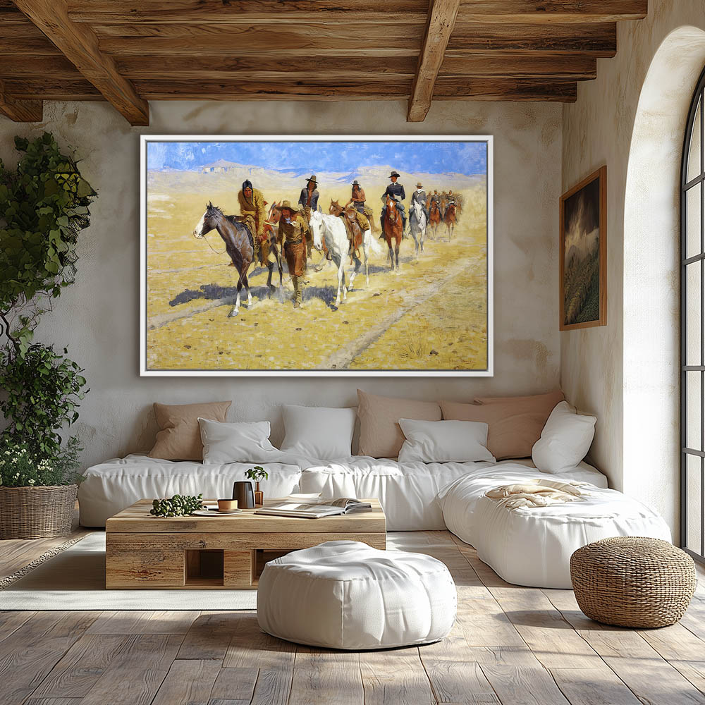 Pony Tracks in the Buffalo Trails – Great Canvas Arts