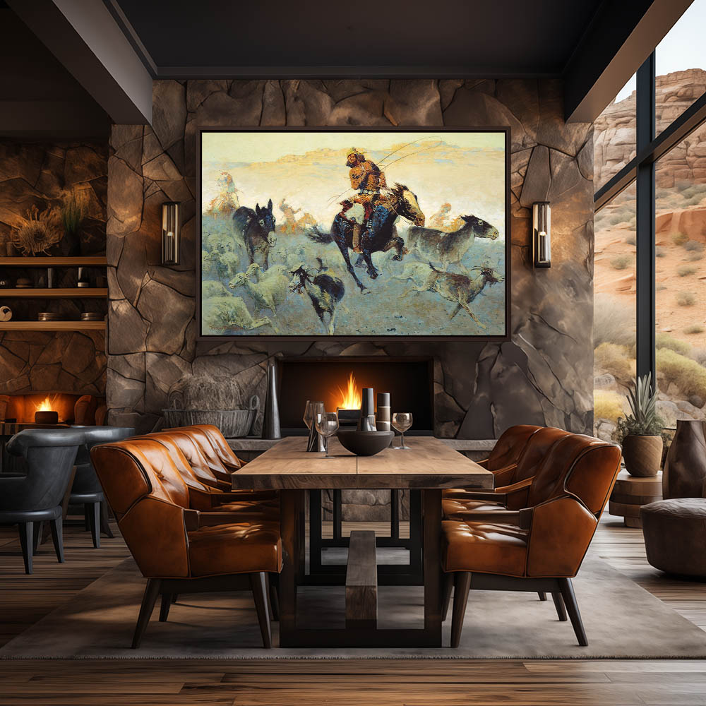 The Navajo Raid – Great Canvas Arts