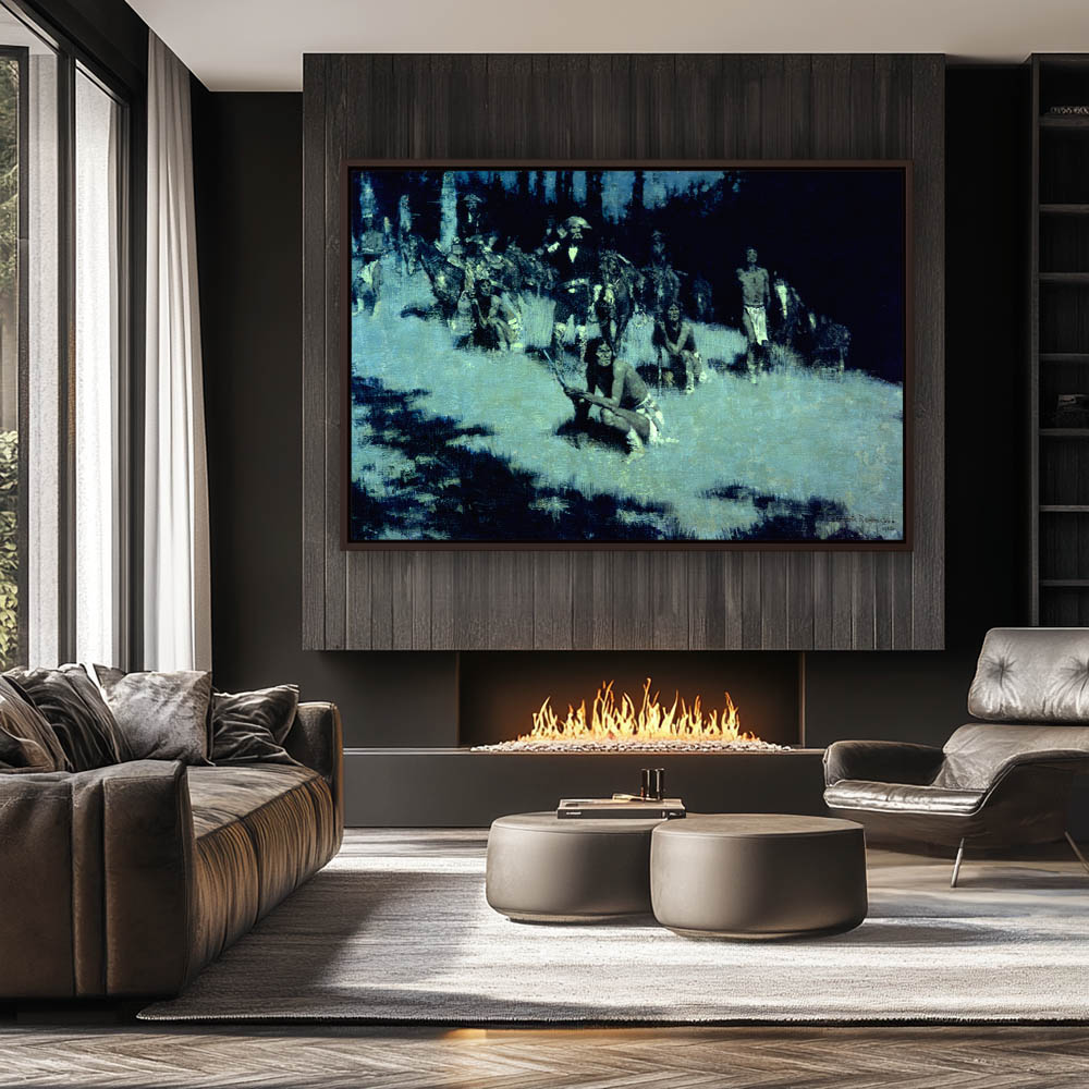 Apache Scouts Listening – Great Canvas Arts