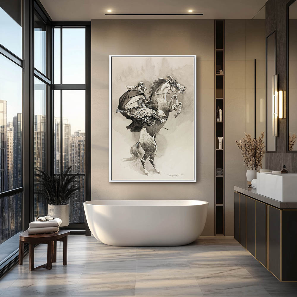 Mubarek the Arabian Chief – Great Canvas Arts