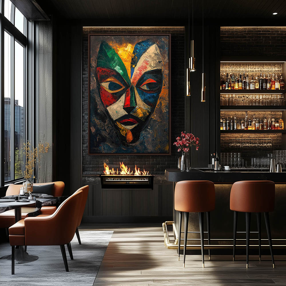 Suspicious Mask – Great Canvas Arts