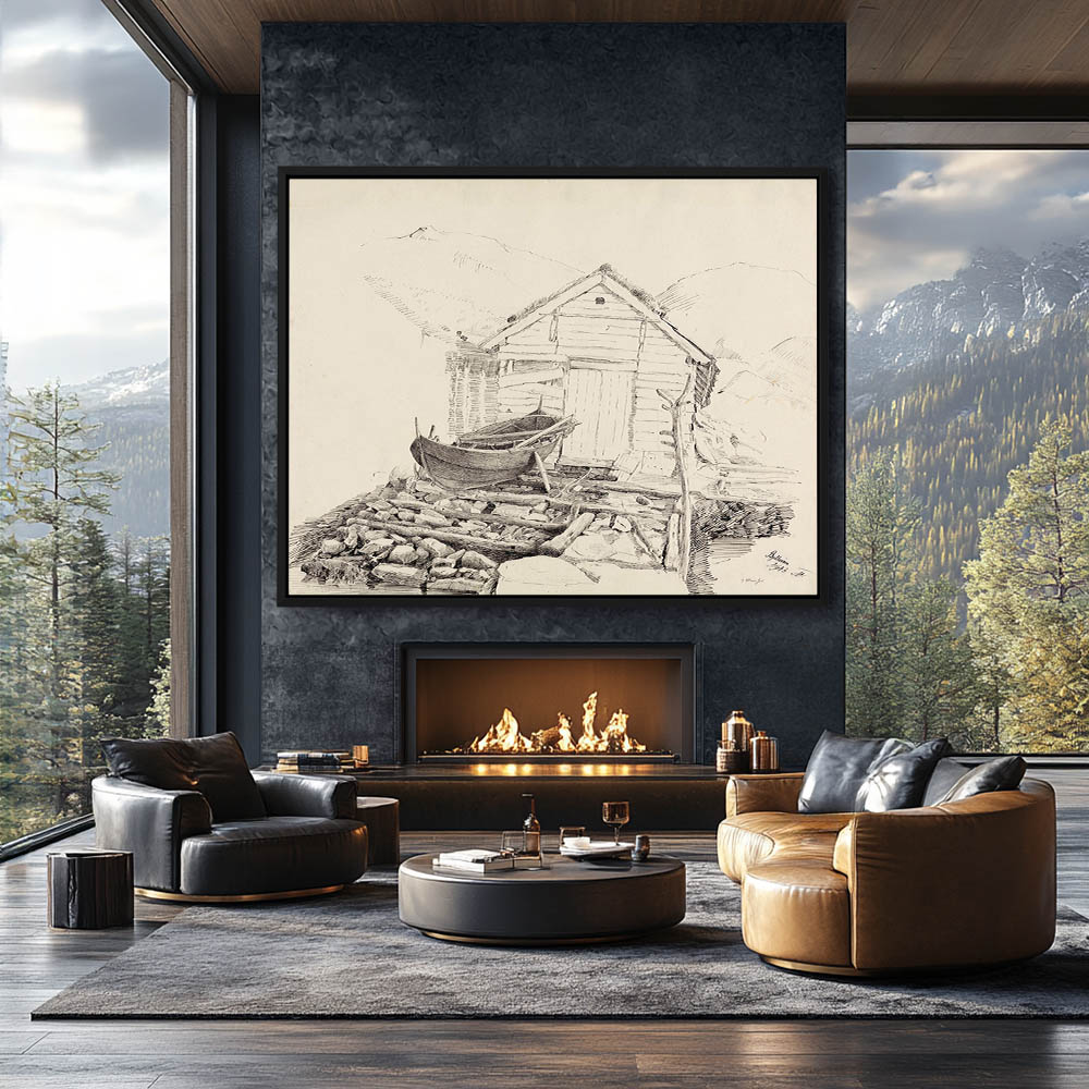 Boathouse, Bjelkarøy – Great Canvas Arts