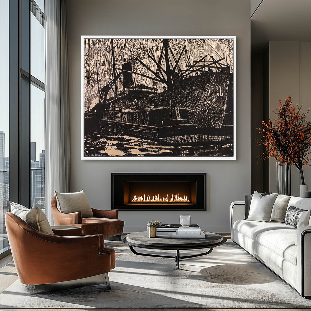 Liner and Tug – Great Canvas Arts